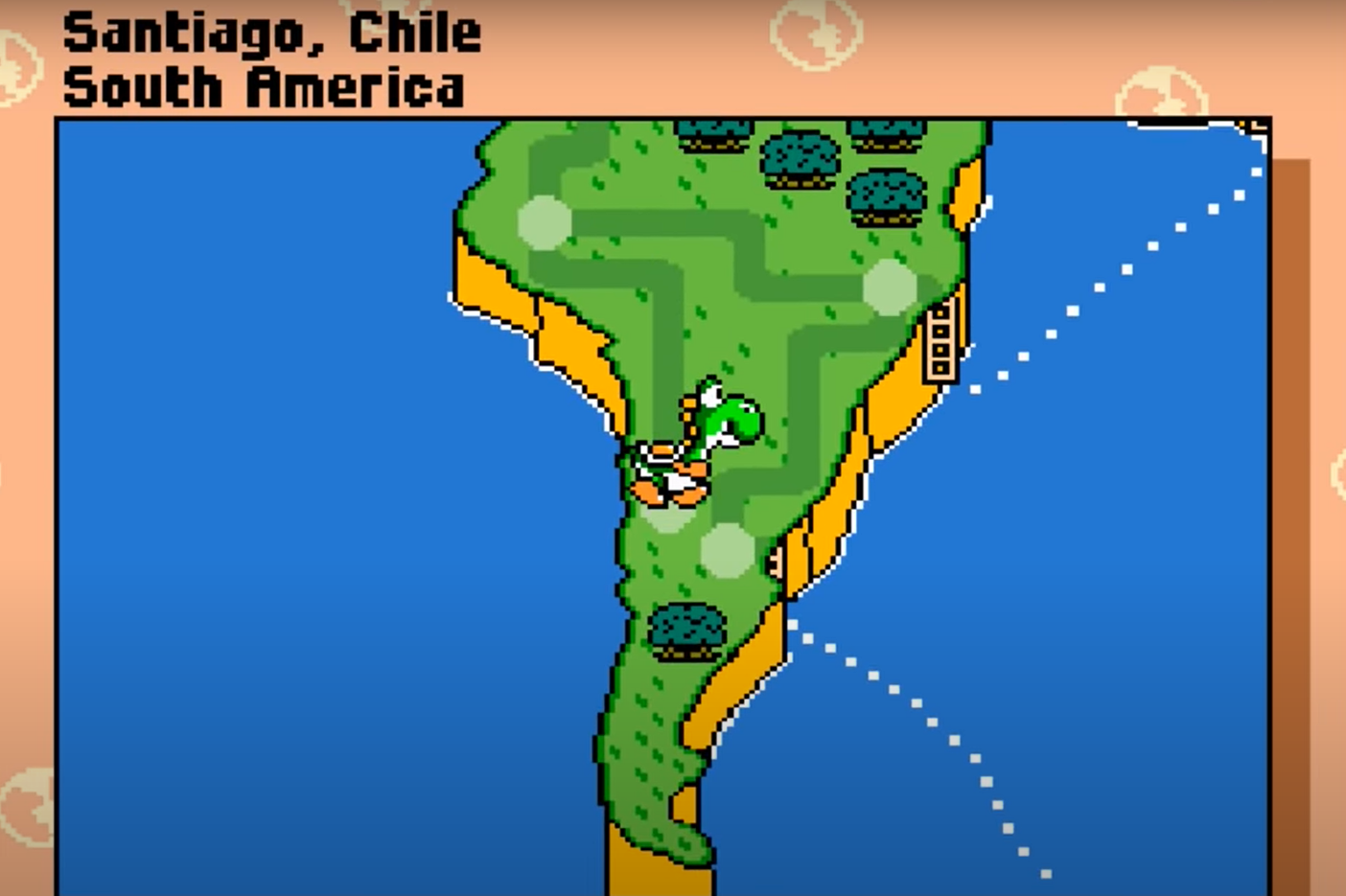 La referencia a Chile en un desconocido juego de Mario Bros para Super ...