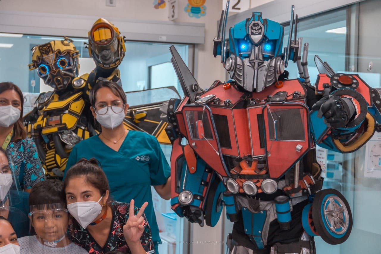 Transformers llegaron al Hospital Regional de Antofagasta y presentaron ...