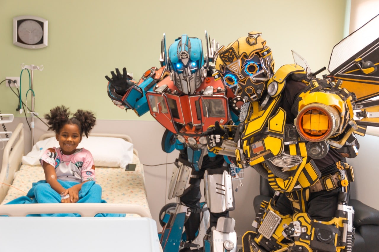 Transformers llegaron al Hospital Regional de Antofagasta y presentaron ...